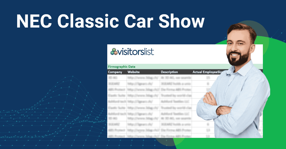 NEC Classic Car Show 2025 Exhibitors List and Attendees List