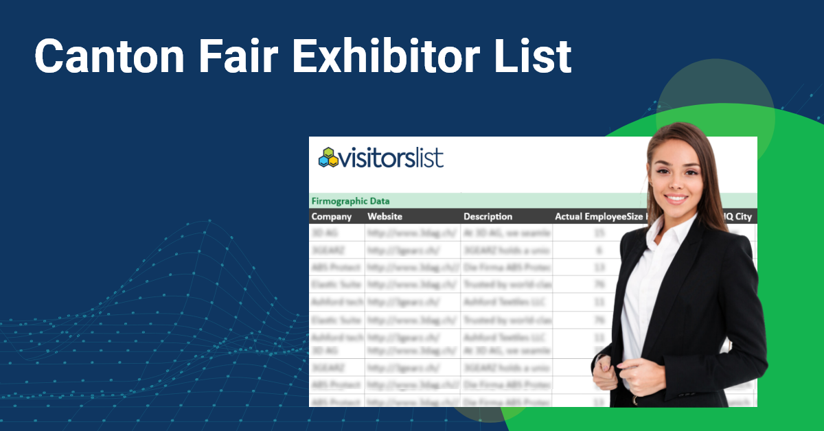 Canton Fair 2025 Exhibitors List and Attendees List