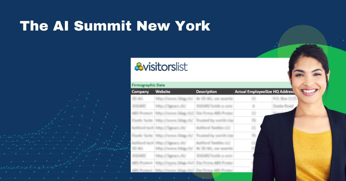 The AI Summit New York Delegates and Exhibitors List
