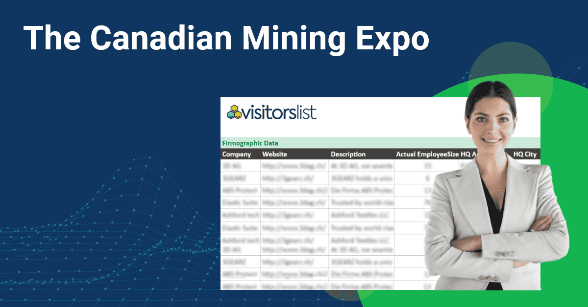 The Canadian Mining Expo Exhibitors List and Attendees List