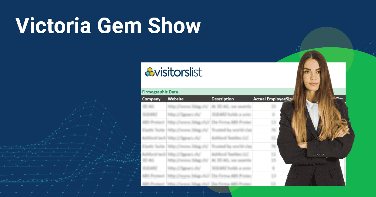 Victoria Gem Show 2025 Exhibitors & Attendees List