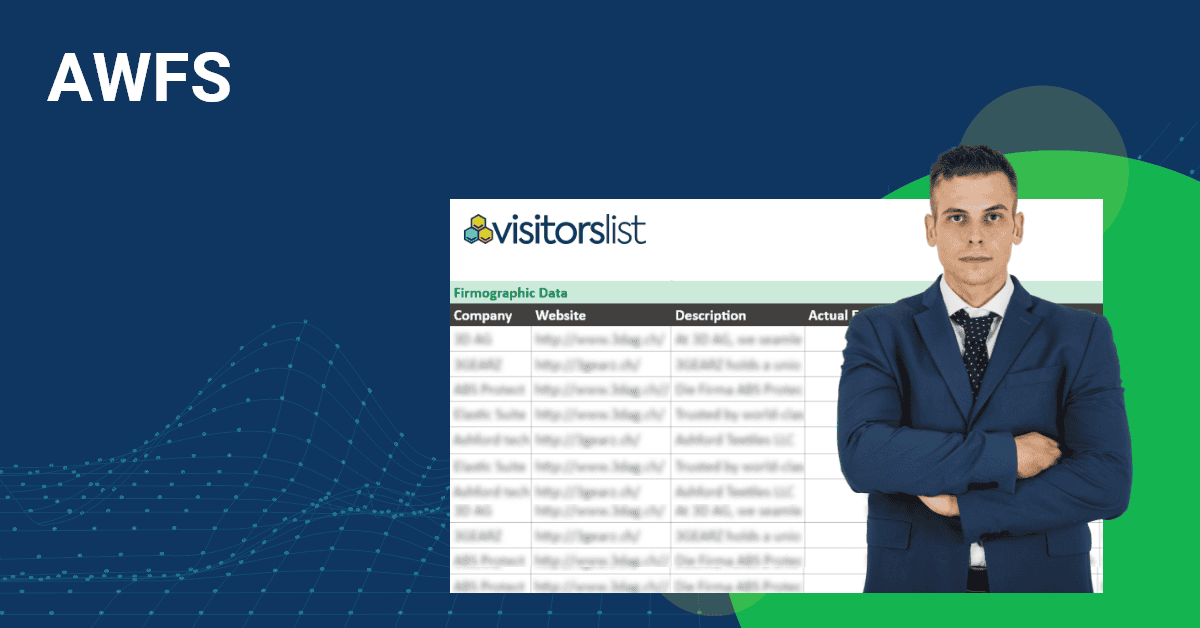 AWFS 2025 Exhibitors List & Visitors List