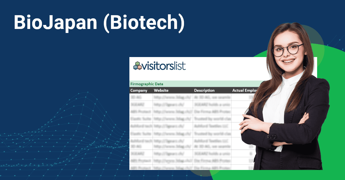 BioJapan 2025 Exhibitors List and Attendees List