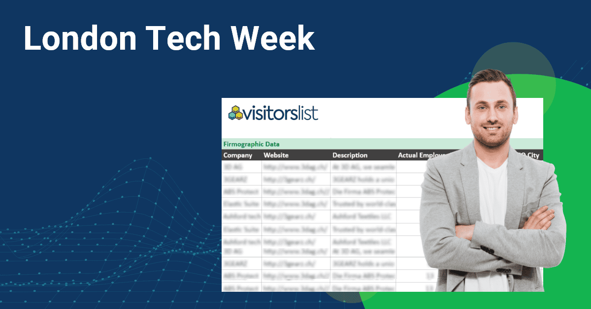 London Tech Week 2025 Exhibitors List and Attendees List
