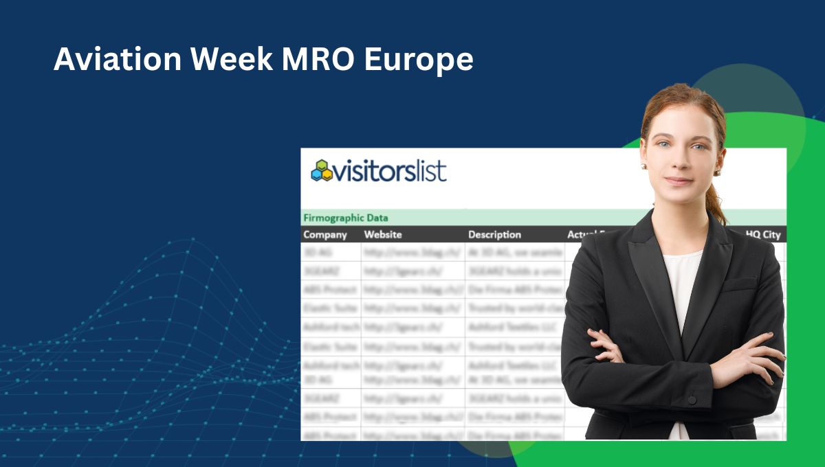 Aviation Week MRO Europe Exhibitors List & Attendees List