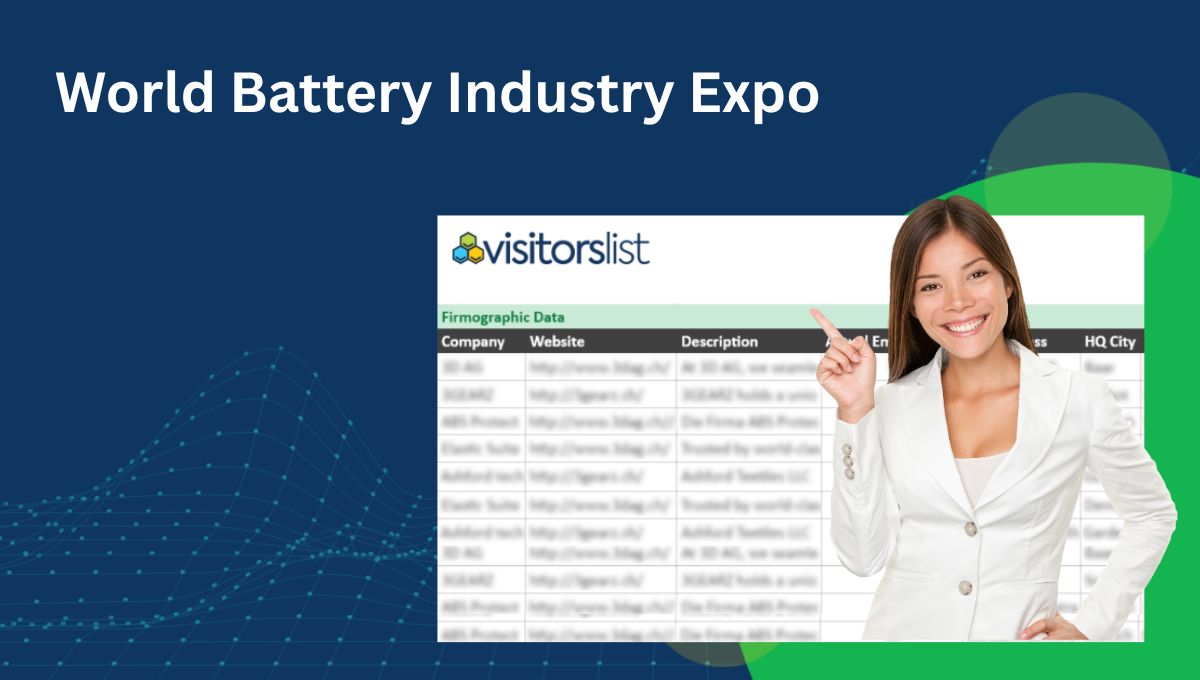 World Battery Industry Expo 2025 Exhibitors List