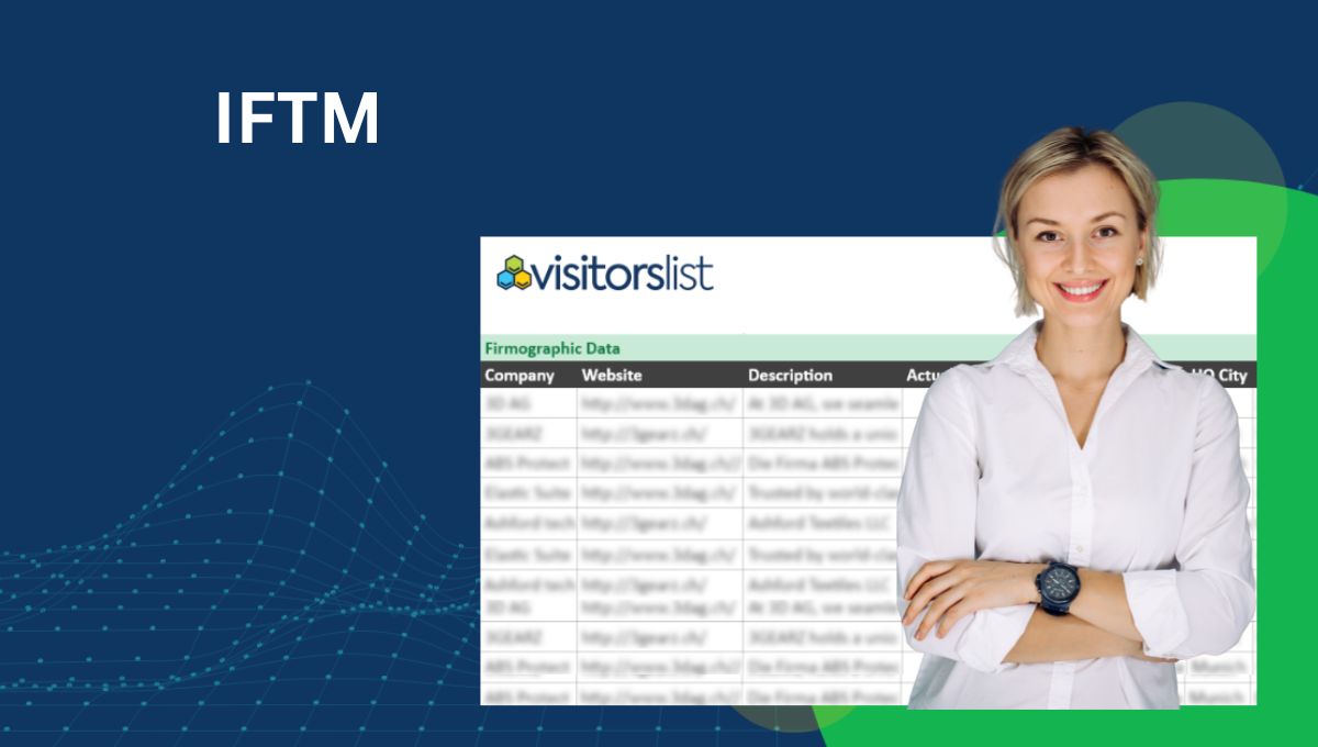 IFTM 2025 Exhibitors List & Attendees List